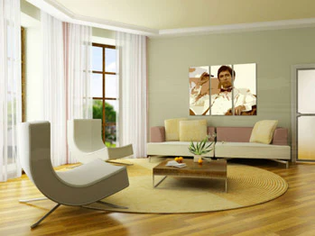 Ručno Oslikana POP Art Slika AL PAĆINO 3 Dela Al34