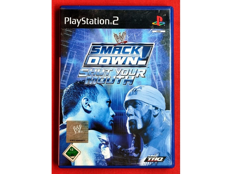 Smack Down shut your mouth - PS2 Originalna Igra