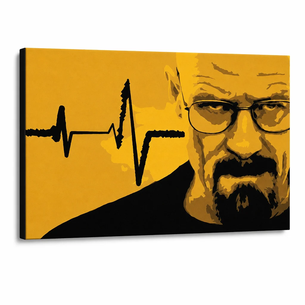 RUČNO OSLIKANA POP ART SLIKA BREAKING BAD 1 KOMAD BRB2