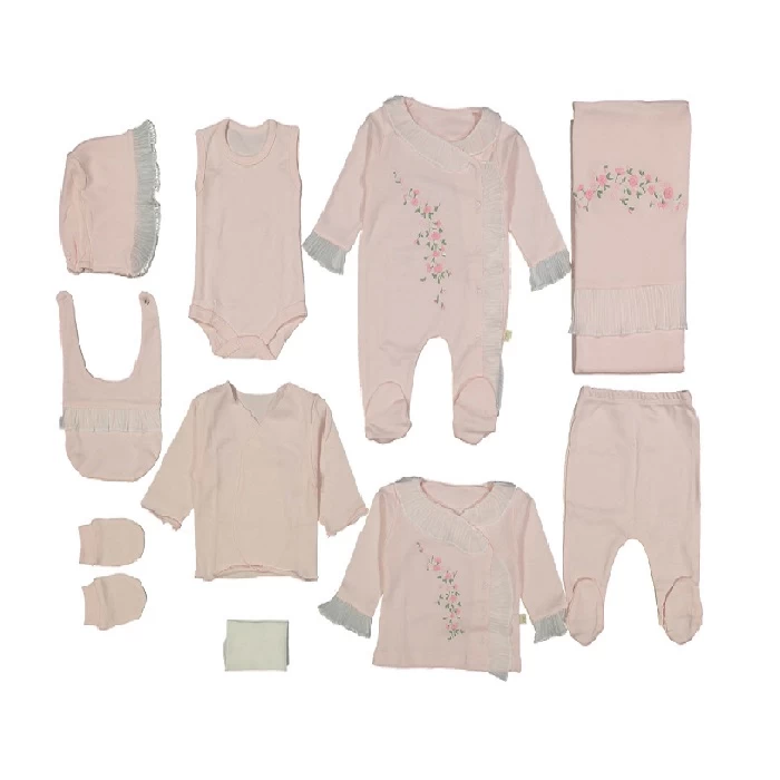 Bebi set roze 243841 – set za novorođenče