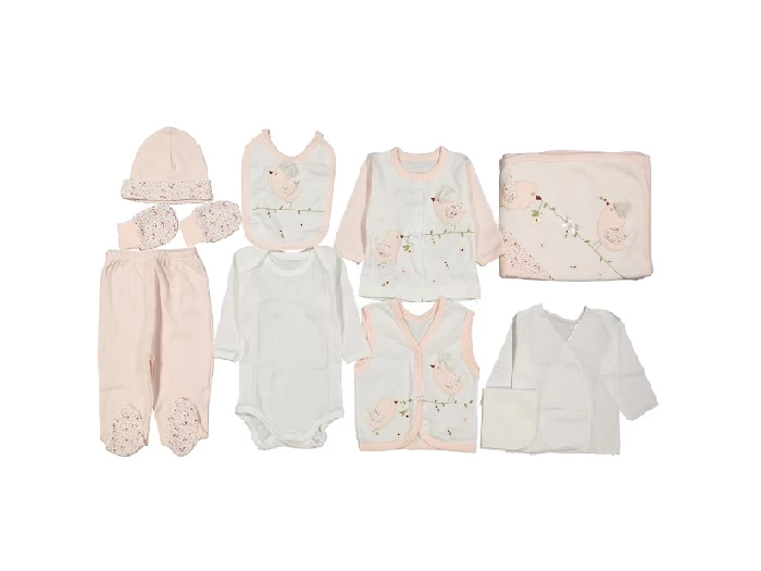 Bebi set peach 209148 – set za novorođenče