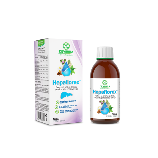 Deverra Hepaflorex sirup 200ml
