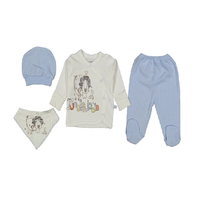 Bebi set plavi 235866 – plavi pamučni set za bebe