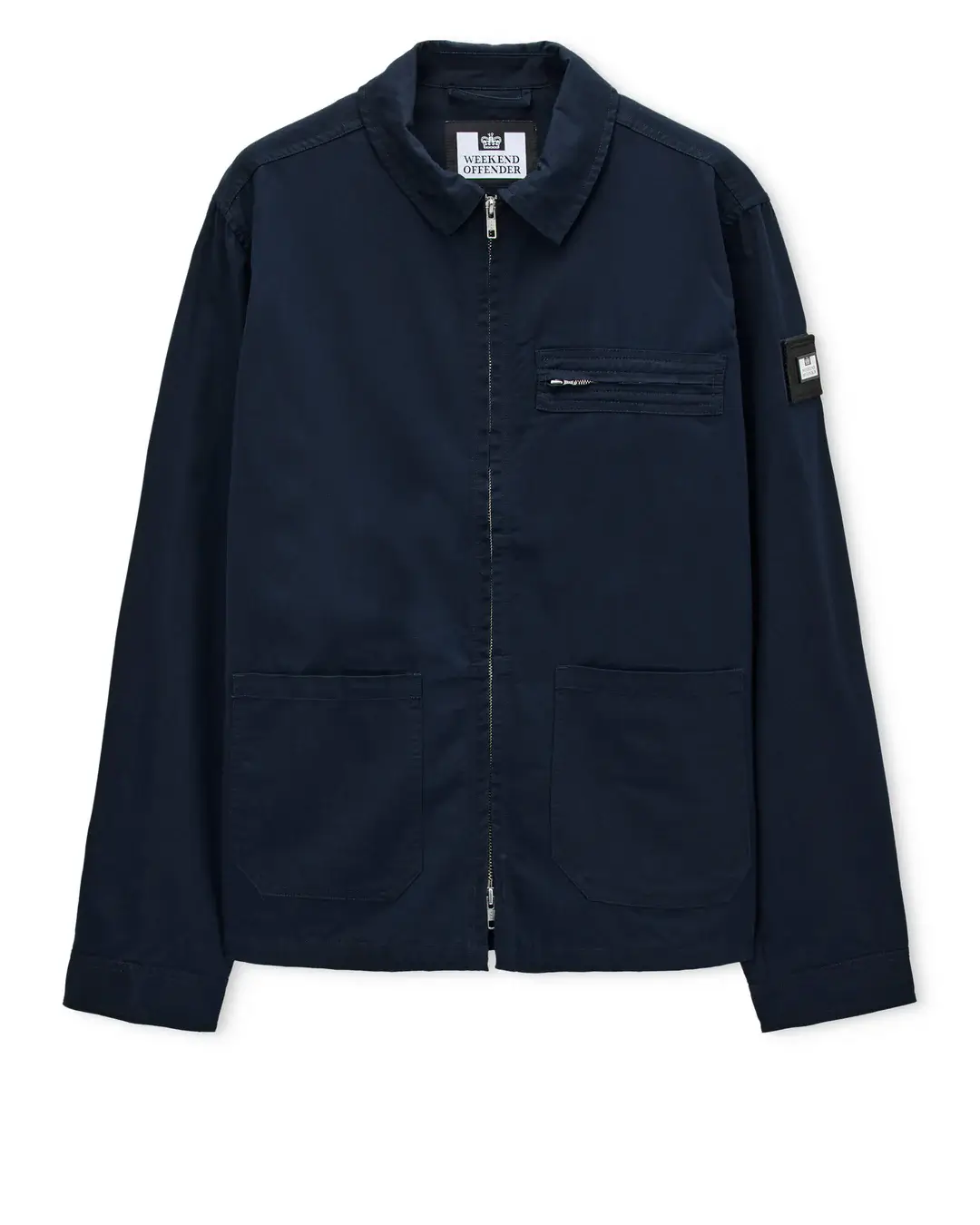 Weekend Offender Caleb overshirt jakna teget