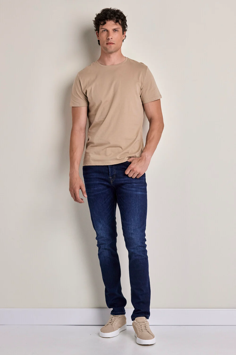 Muške tamno plave skinny farmerke - model 115