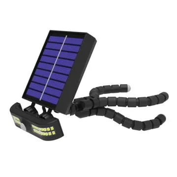 TJ-105 SOLAR POWERED LED LIGHT WITH OCTOPUS TRIPOD – 40 LEDS
