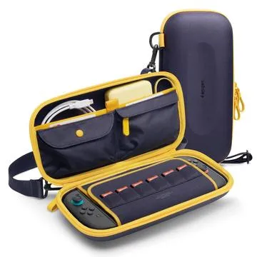 NINTENDO SWITCH 2 SPIGEN NANO POP PRO CASE / ORGANIZER - BLUEBERRY NAVY