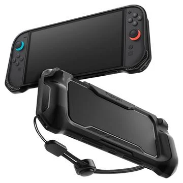 NINTENDO SWITCH 2 SPIGEN RUGGED ARMOR TPU CASE - MATTE BLACK