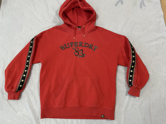 Superdry original zenski duks crveni