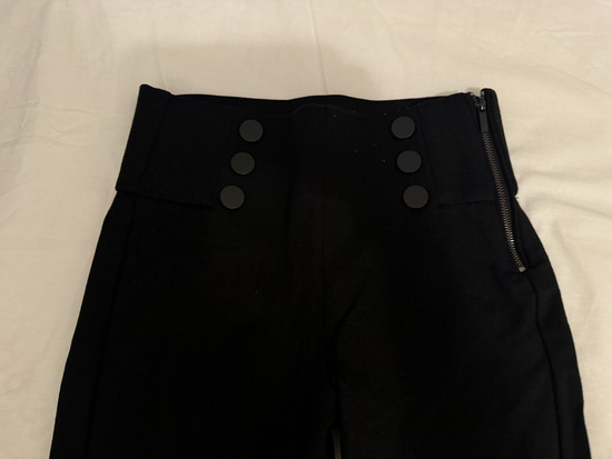 Zara crne skinny helanke pantalone XS