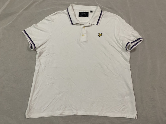 Lyle&Scott original muska majica na kragnu