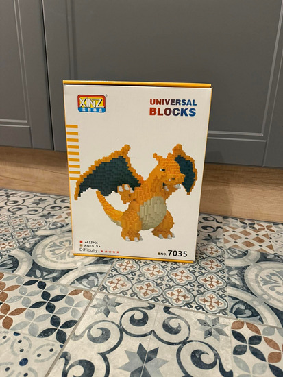 Zmaj lego set od 2433 kockice 3D zmaj - novo