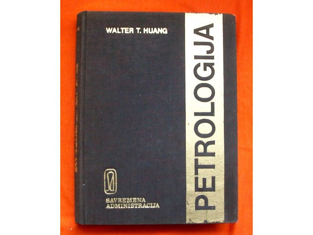 Petrologija, Walter T. Huang