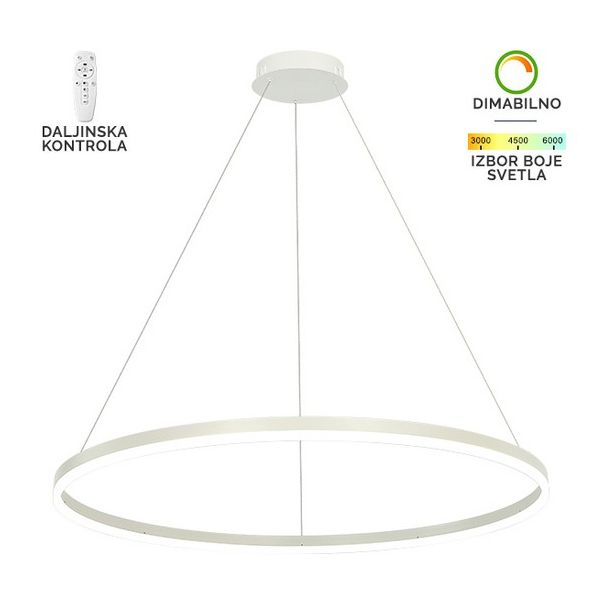 FORMA LED visilica 70W 3000K-6400K F2047-70V WH