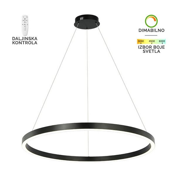 FORMA LED visilica 70W 4000K F2048-70V BK