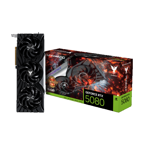 GAINWARD SVGA RTX 5080 Phoenix GS 16GB GDDR7 256bit, NE75080S19T2-GB2031X