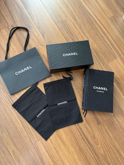 Chanel authentic kutija za obucu, dust bag i kesa