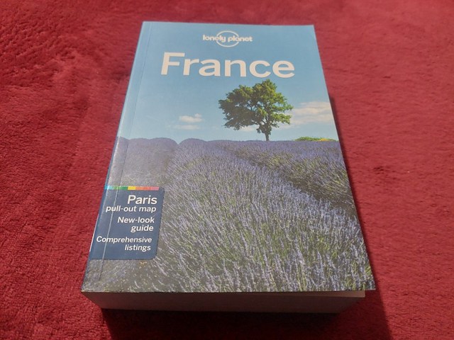 Lonely Planet FRANCE (turistički vodič) TOP