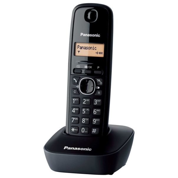 PANASONIC Bežični telefon KX-TG1611, crna