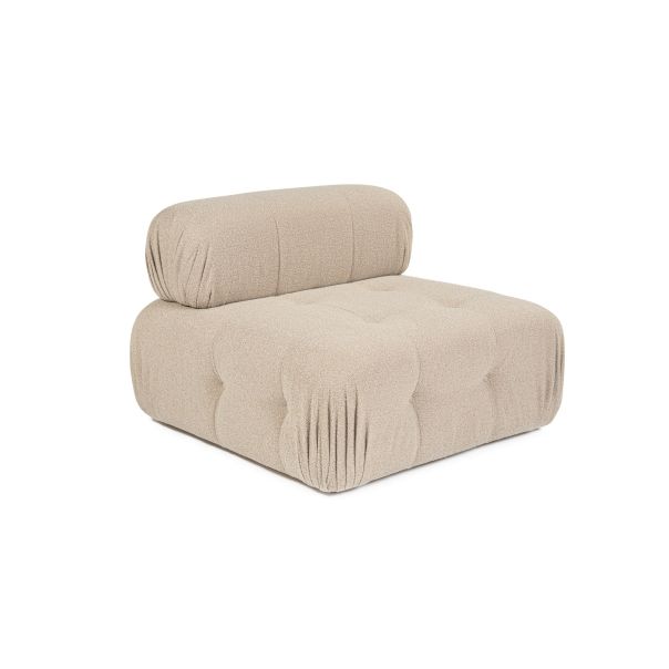 ATELIER DEL SOFA Fotelja Doblo O1, breskva