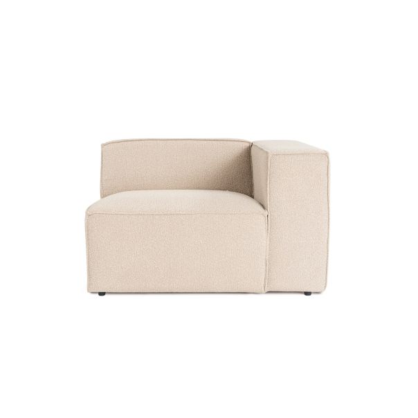 ATELIER DEL SOFA Ugaona fotelja Lora 1R, breskva