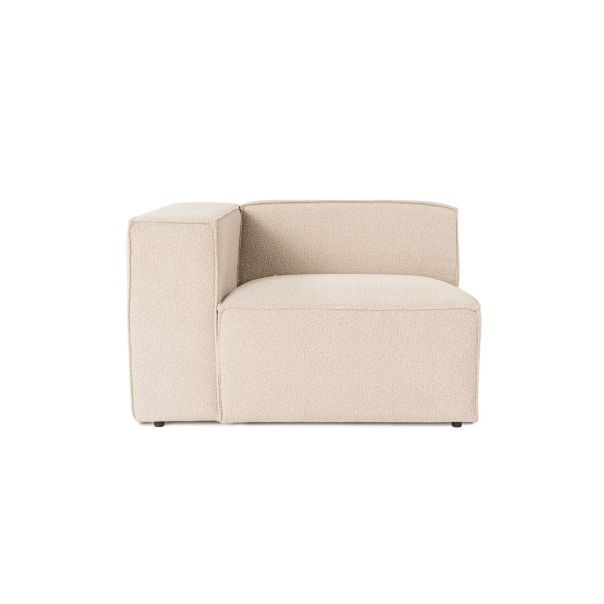 ATELIER DEL SOFA Ugaona fotelja Lora L1, breskva