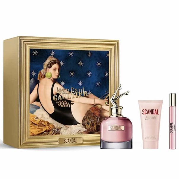 Jean Paul Gaultier Scandal parfemski set ( EDP 80ml + BL 75ml + EDP 10ml )