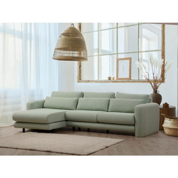 ATELIER DEL SOFA Ugaona garnitura Lily, leva, zelena