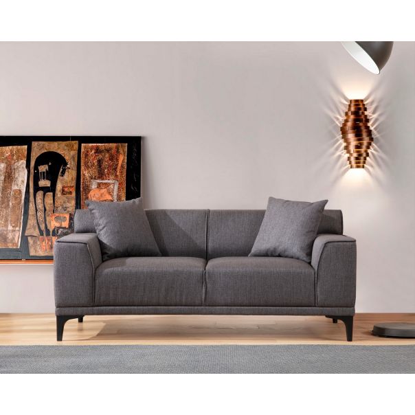ATELIER DEL SOFA Dvosed Petra, antracit
