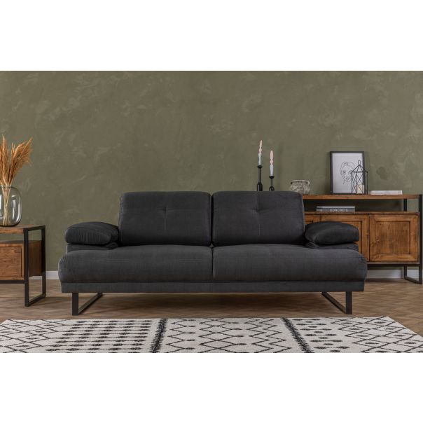 ATELIER DEL SOFA Dvosed Mustang, antracit