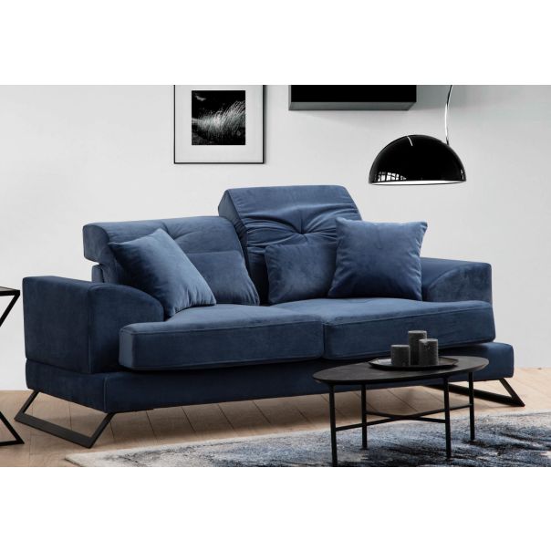 ATELIER DEL SOFA Dvosed Frido, tamnoplava