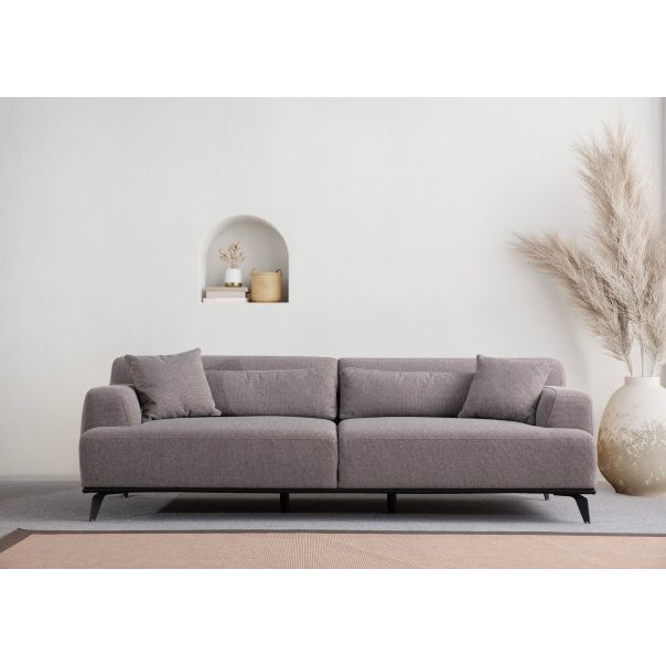 ATELIER DEL SOFA Trosed Jaguar 3, braon/siva