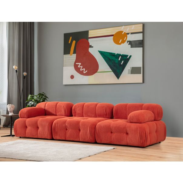 ATELIER DEL SOFA Trosed Doblo L1-O1-1R, crvena