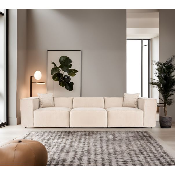 ATELIER DEL SOFA Trosed Lora, krem