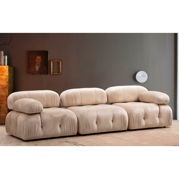 ATELIER DEL SOFA Trosed Bubble L1-O1-1R, krem