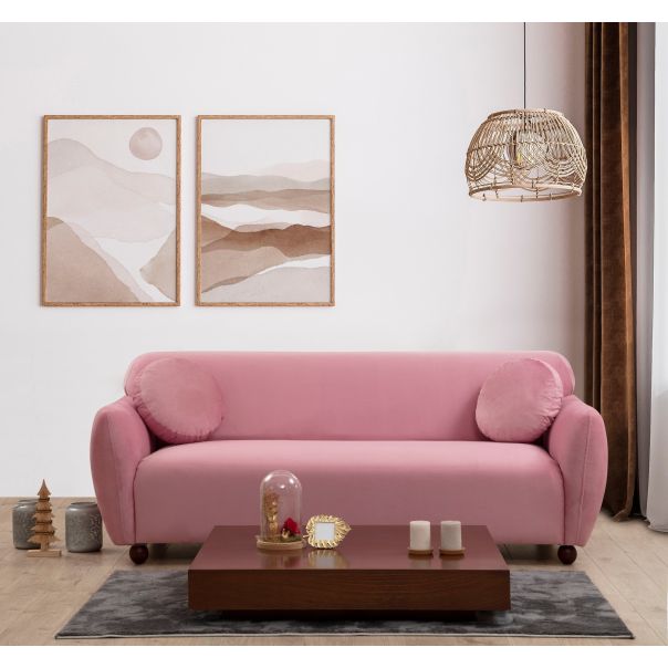 ATELIER DEL SOFA Trosed Eddy, roze