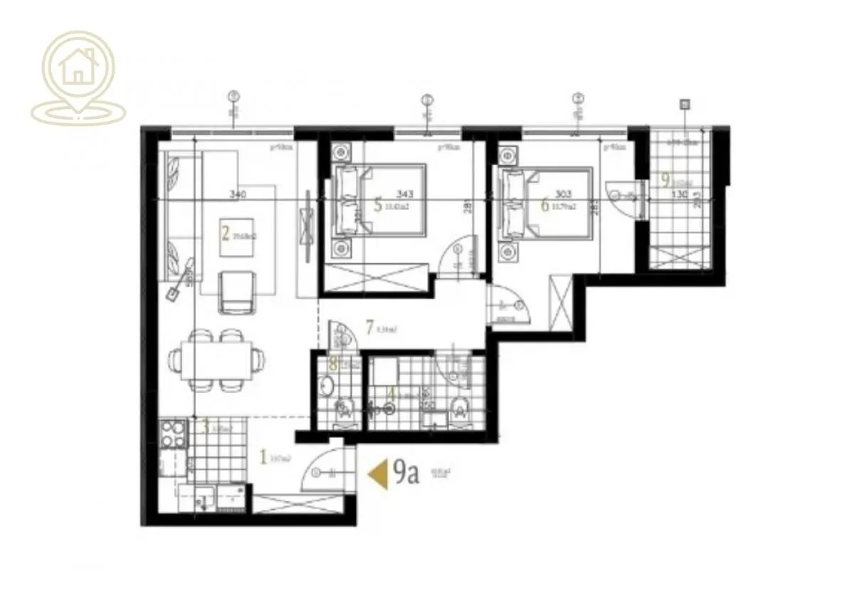Prodaja, dvosoban stan, 42m², Petrovaradin, Novi Sad