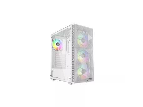 RAIDMAX Kuciste Raidmax Talos window/White, 4x 120mm FRGB/650W/RT650RGBW