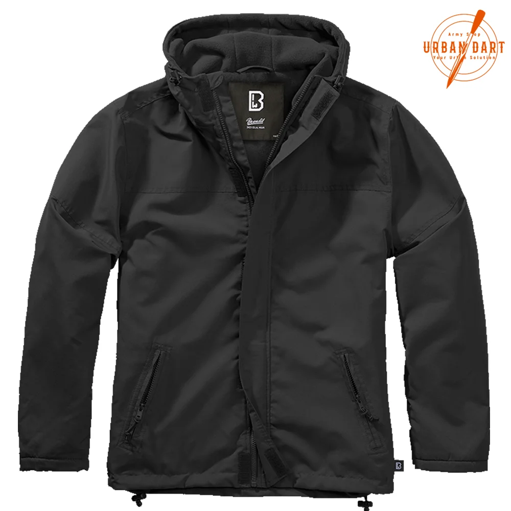 BRANDIT WINDBREAKER SA ZIPOM CRNI