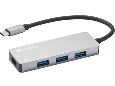 Sandberg USB HUB Sandberg 336-32 USB-C na 1xUSB3.0+3x2.0 USB
