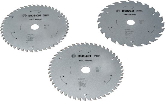 Bosch 3-delni set PRO Wood listova kružne testere 165x1,5x20mm (2608644730)