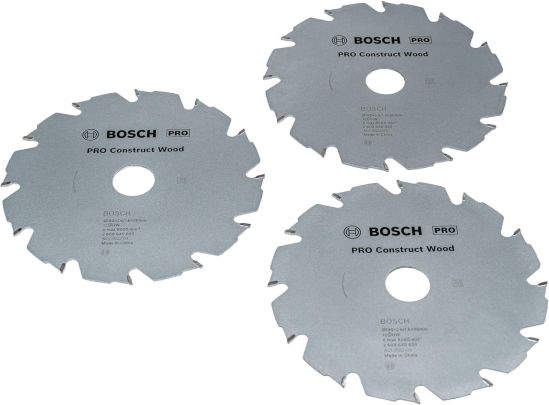 Bosch 3-delni set PRO Construct Wood listova kružne testere 190x2,6x30mm (2608644737)