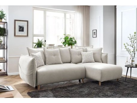 Atelier del Sofa Ugaona garnitura Puffy Cream