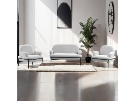 Atelier del Sofa Dvosed i 2 fotelje Aster White