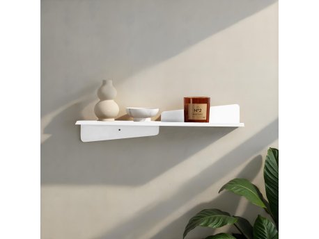 HANAH HOME Dekorativna metalna zidna polica Vlnt 123 Byz