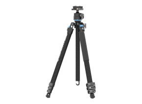 Sirui L-224F Carbon Fiber Photo Tripod with KS-10 Low Gravity QR Ball Head