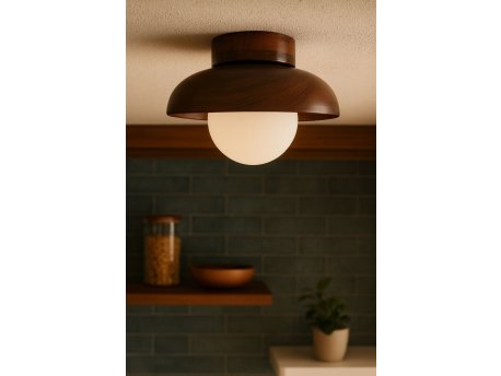 OPVIQ Zidna lampa Hand T Walnut