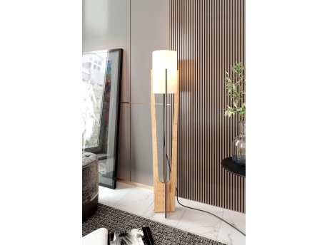 OPVIQ Podna lampa Minimalist Oak
