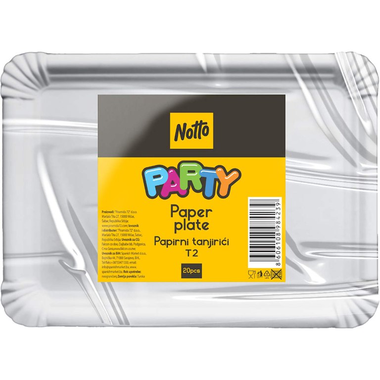 Notto fresh tanjir papirni t-2 20/1 notto fresh