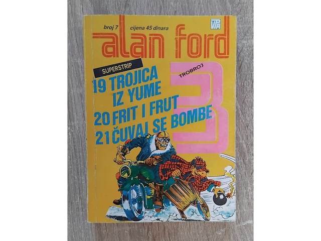 Alan Ford vjesnik trobroj broj 7